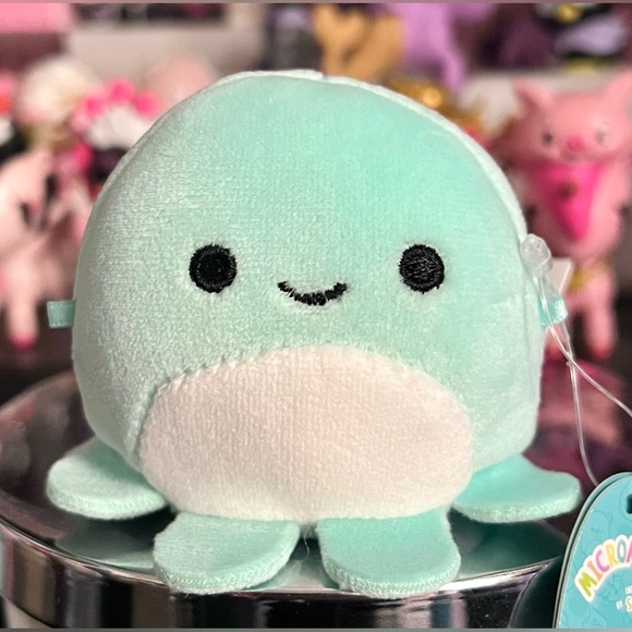 Squishmallows | Toys | Zobey The Light Blue Octopuss 25 Micromallow ...